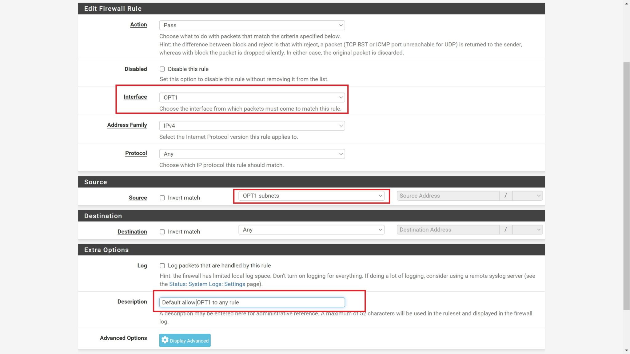 pfSense® Optional Port Configuration - Protectli Knowledge Base