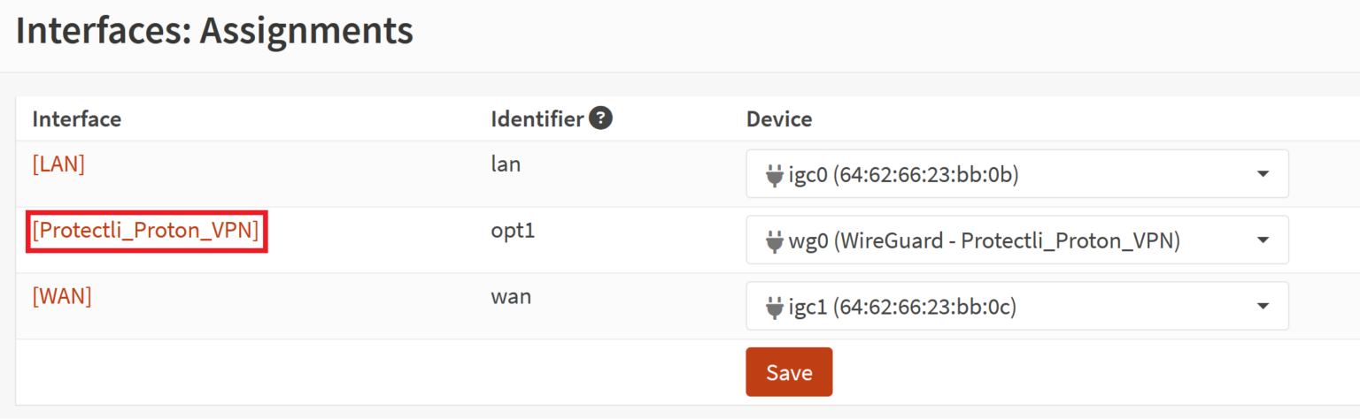 How to Configure a Proton VPN Connection on OPNsense 25.1 with a Protectli Vault – Protectli ...
