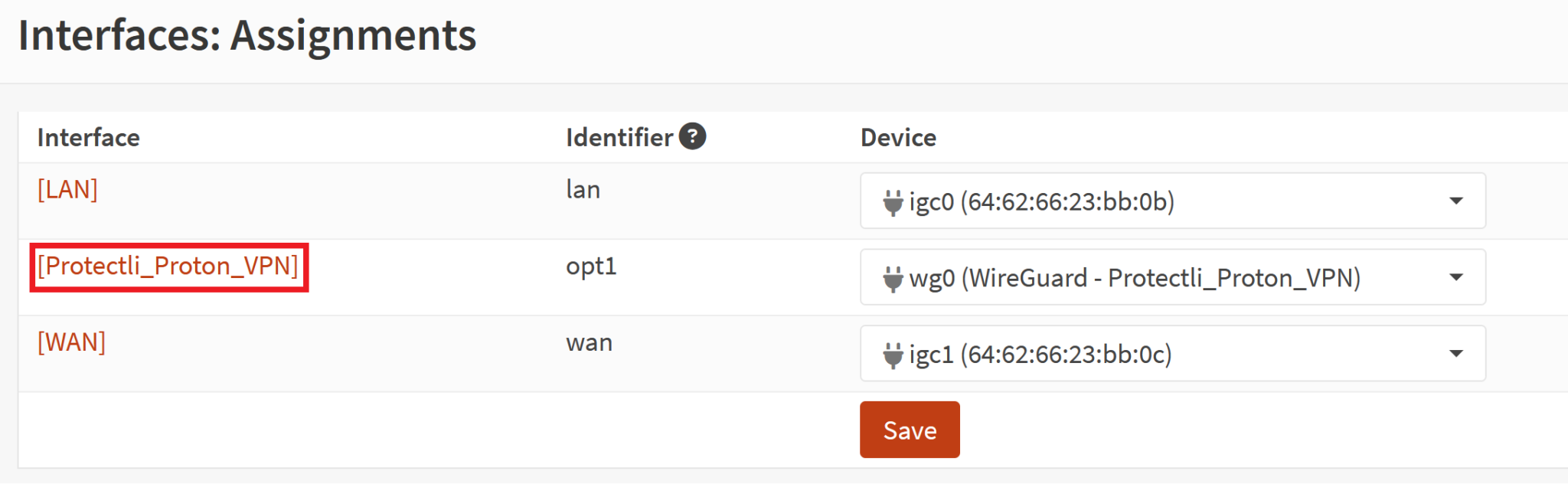 How to Configure a Proton VPN Connection on OPNsense 25.1 with a Protectli Vault – Protectli ...