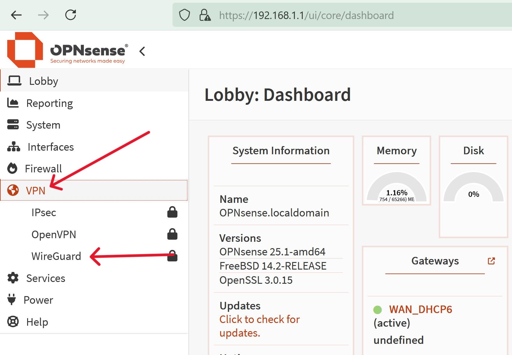 How to Configure a Proton VPN Connection on OPNsense 25.1 with a Protectli Vault – Protectli ...